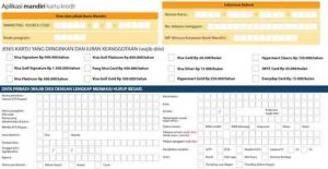 Cara membuat dan Syarat Pengajuan Kartu Kredit Mandiri – Fispol